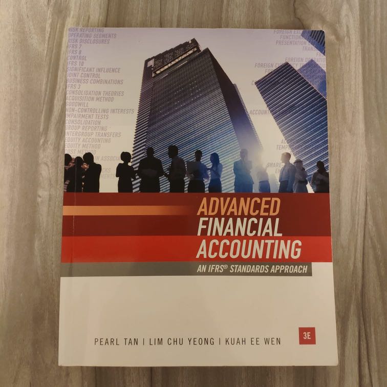 Advanced Financial Accounting: An IFRS Standards Approach, Hobbies ...