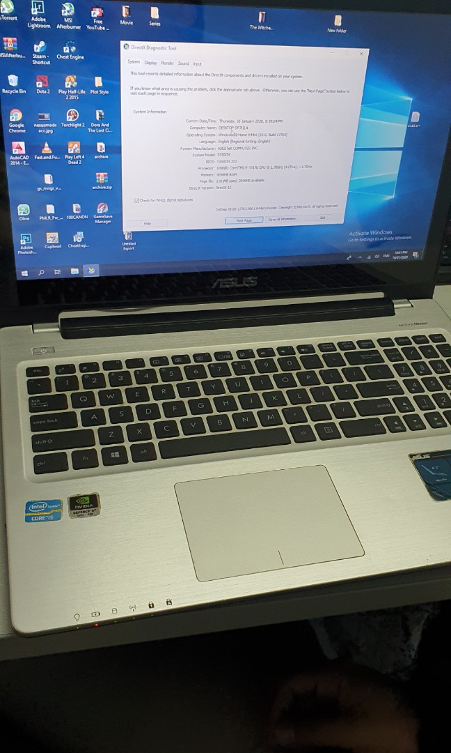 Asus S550c intel i5 3rd gen touch screen Rush!, Computers & Tech ...