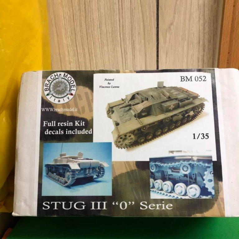 Brach Model BM052 1/35 STUG. III 0-SERIES Full resin Kit decals ...