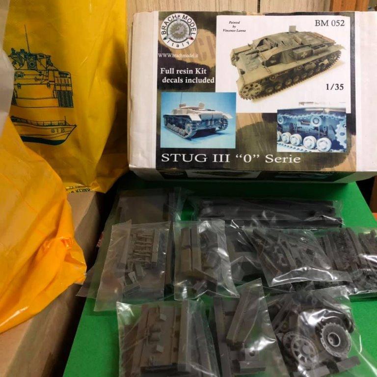 Brach Model BM052 1/35 STUG. III 0-SERIES Full resin Kit decals ...