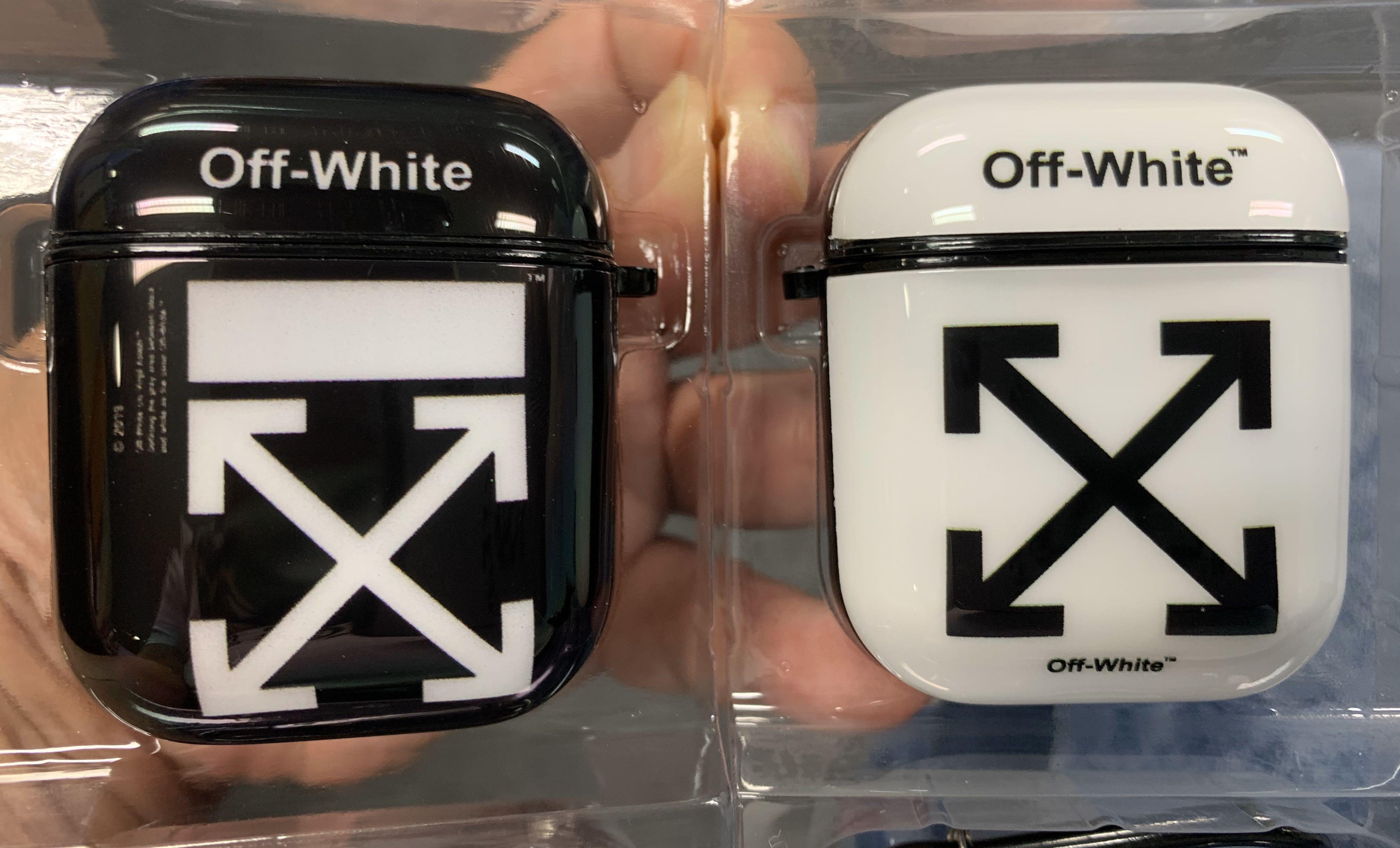 BRAND NEW INSTOCK AIRPODS PRO CASE - OFF WHITE, Mobile Phones & Gadgets ...