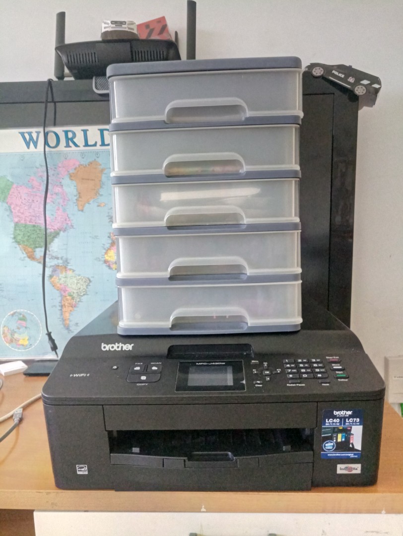 Brother all-in-one Printer and drawer, Computers & Tech, Printers ...