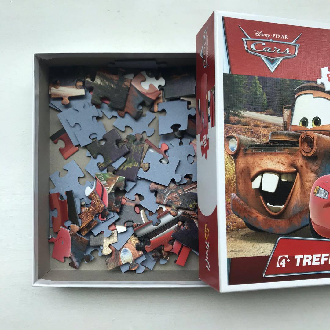 Disney Pixar Cars puzzle, Hobbies & Toys, Toys & Games on Carousell