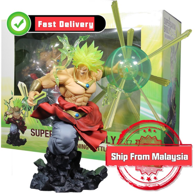 Dragon Ball Super Broly Movie Ver. Green Hair Broli Super Saiyan Full ...