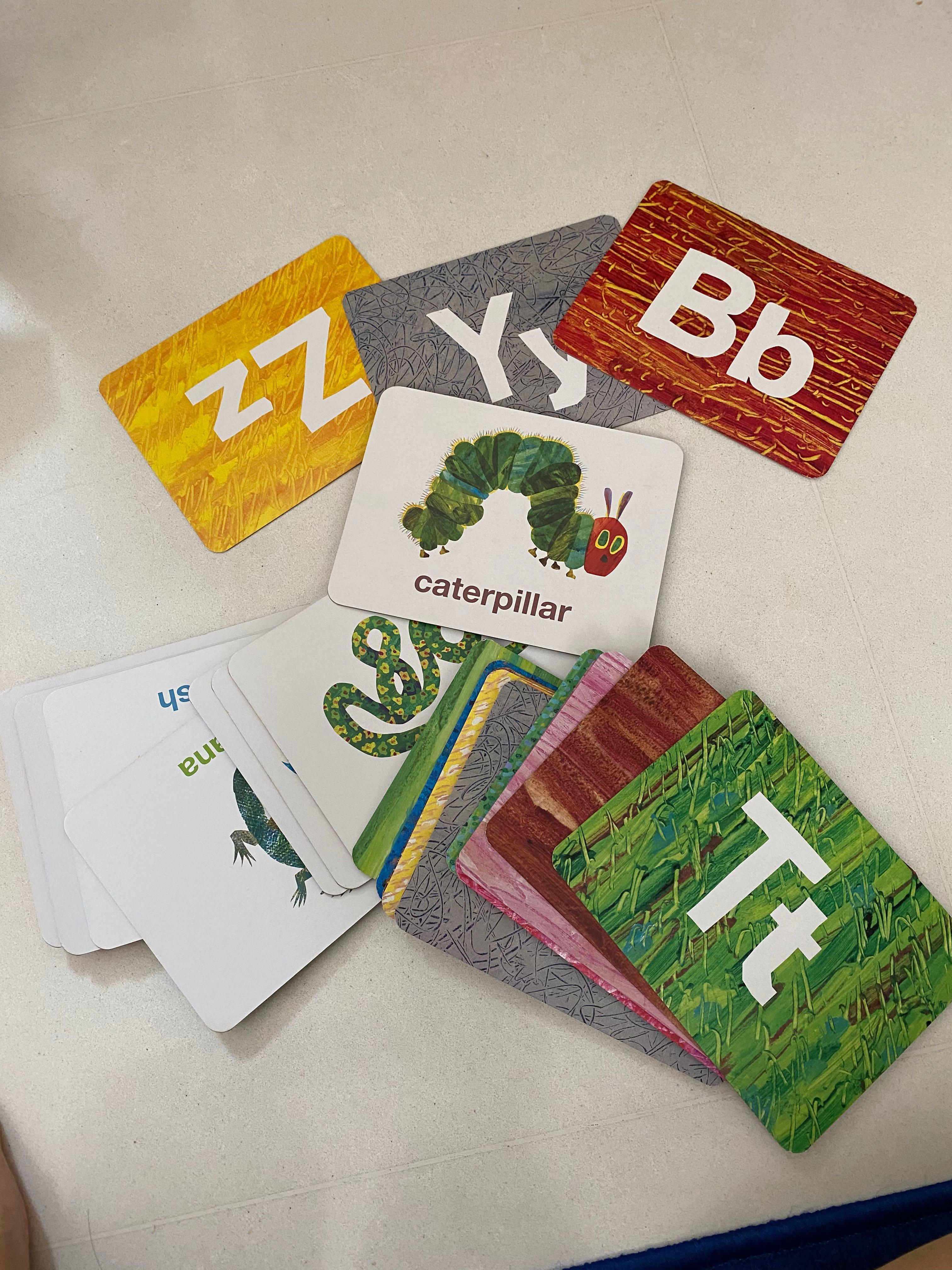 Eric Carle A-Z animal flashcard, Hobbies & Toys, Toys & Games on Carousell