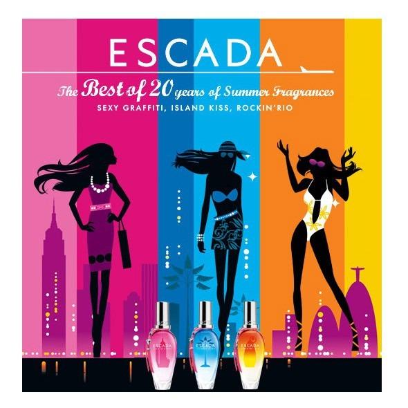 Escada Rockin Rio Limited Edition EDT for Women (100ml) Eau de Toilette ...