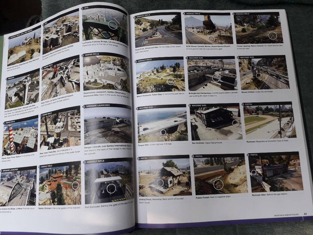 GTA V game hardbound guidebook, Hobbies & Toys, Books & Magazines ...