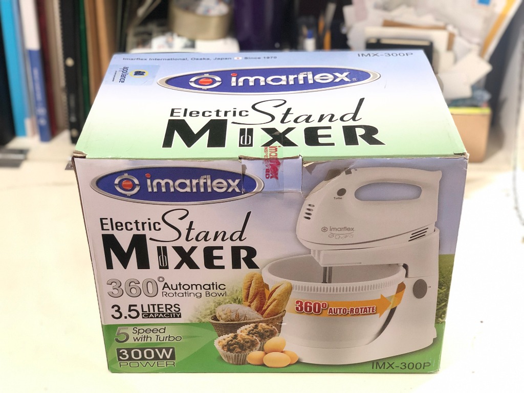 Imarflex Electric Stand Mixer IMX-300P - (BRAND NEW!!!), TV & Home ...