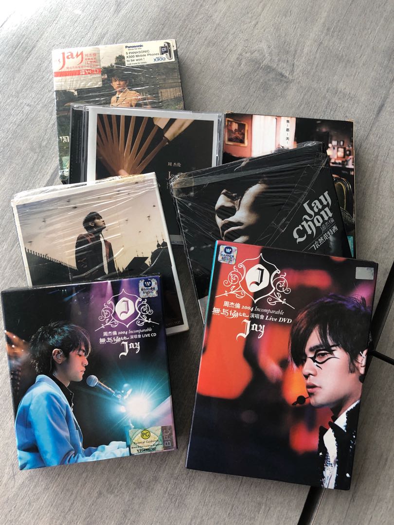 Jay Chou albums CD, VCD and DVD, Hobbies & Toys, Music & Media, CDs & DVDs on Carousell