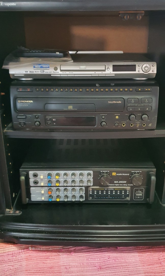 Karaoke Set, Audio, Microphones on Carousell