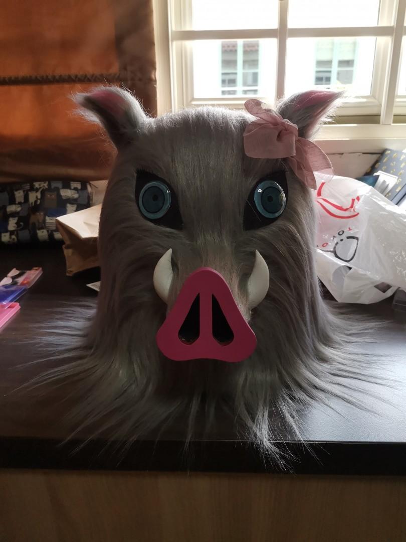 Kimetsu no Yaiba Inosuke Gender Bender Cosplay, Hobbies & Toys ...