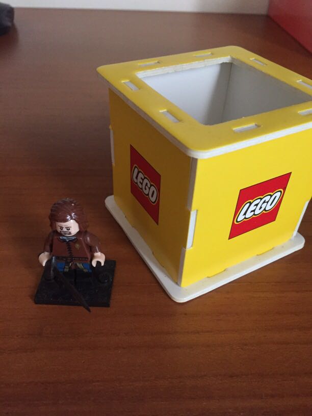 Lego cardboard assembled holder, Hobbies & Toys, Toys & Games on Carousell