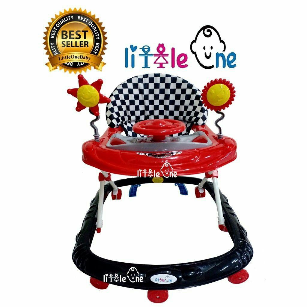 Little One Baby Walker Racing Car Model with Play Toys,Music n Stopper ...