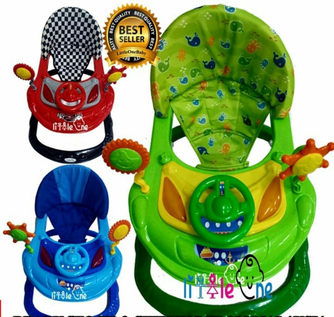 Little One Baby Walker Racing Car Model with Play Toys,Music n Stopper ...