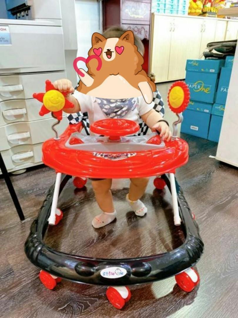 Little One Baby Walker Racing Car Model with Play Toys,Music n Stopper ...