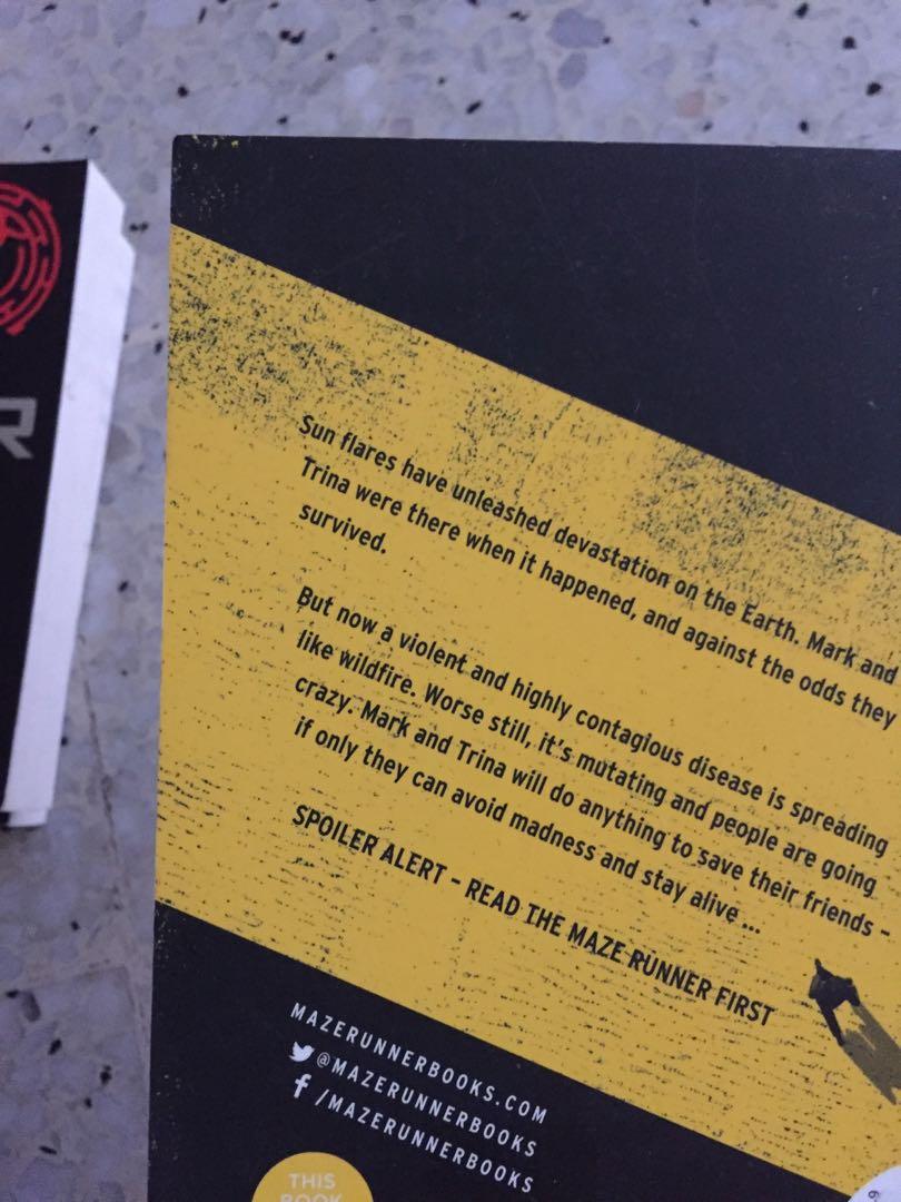 Maze Runner Prequel: The Kill Order, Hobbies & Toys, Books & Magazines ...