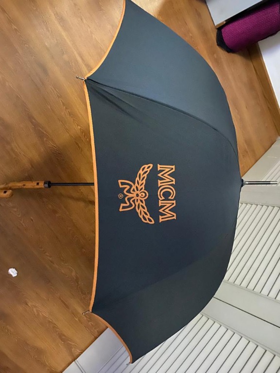 MCM umbrella, Luxury, Accessories on Carousell