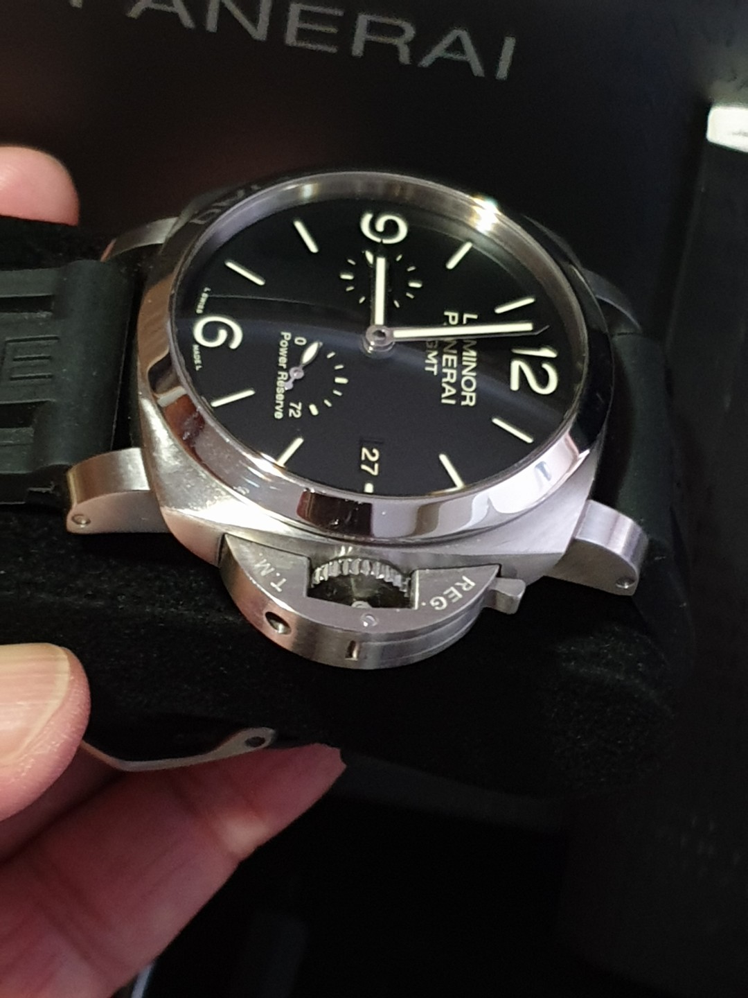 Panerai 321 GMT Luminor 1950, Luxury, Watches on Carousell