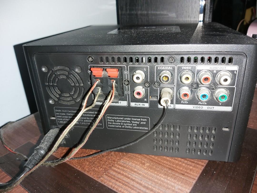 Philips DVD/ CD mini home theater stereo system, Audio, Portable Music ...