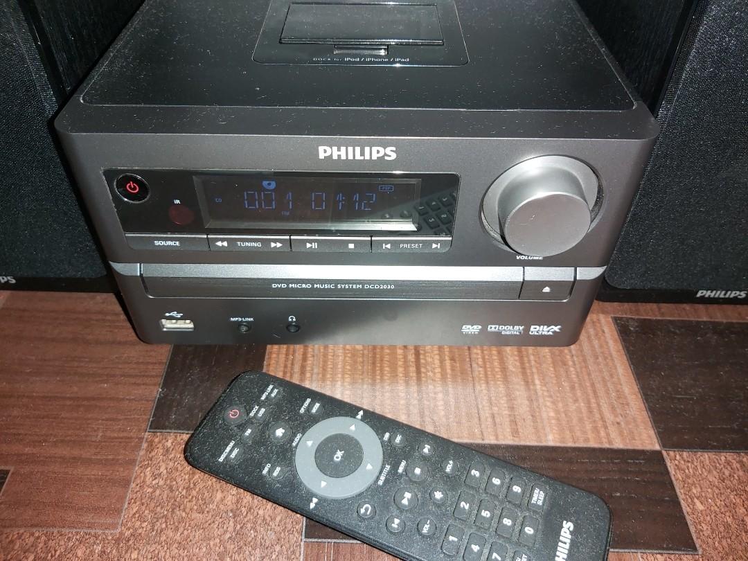 Philips DVD/ CD mini home theater stereo system, Audio, Portable Music ...
