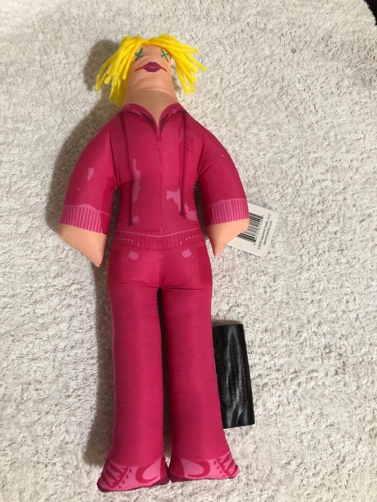 Pink Stress Doll, Hobbies & Toys, Toys & Games on Carousell