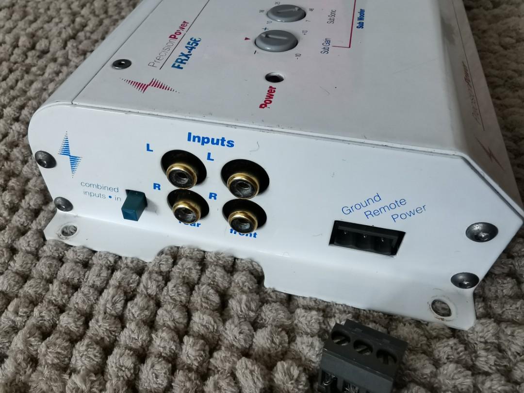 Precision Power FRX-456 Electronic Crossover, Auto Accessories on Carousell