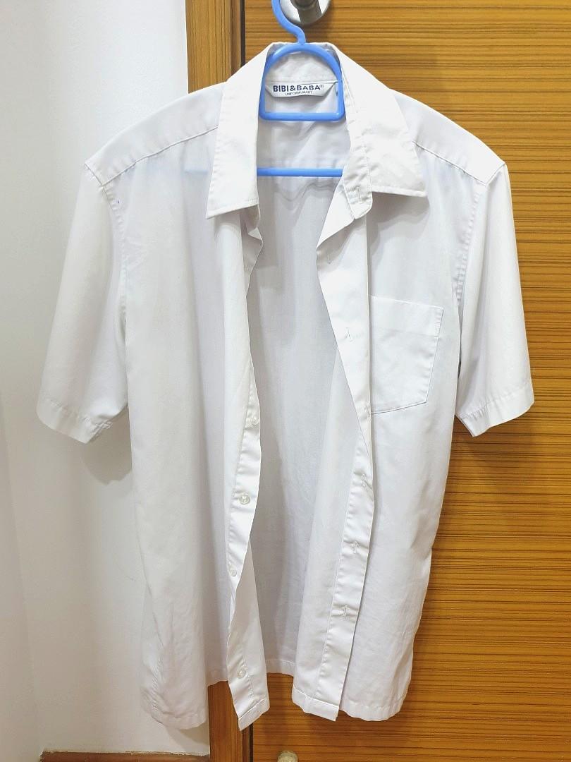Raffles Institution Uniform Shirt (Size 14), Men's Fashion, Tops & Sets ...