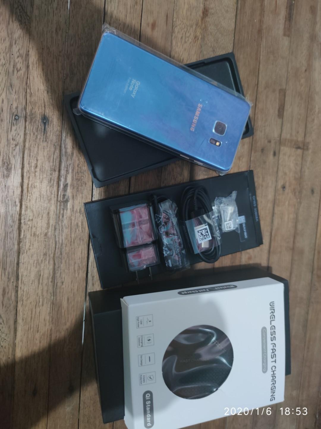 Samsung Galaxy Note Fan FE Blue 64GB Complete, Mobile Phones & Gadgets ...