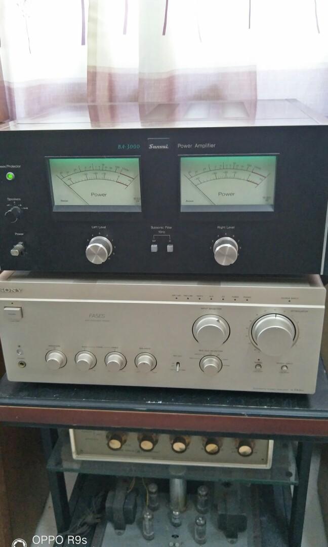 SANSUI BA-3000 POWER AMPLIFIER, Audio, Other Audio Equipment on Carousell