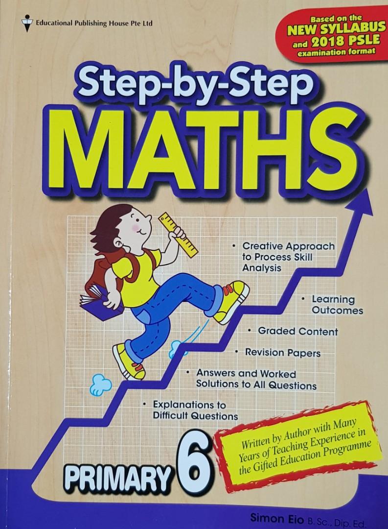 Step-by-Step MATHS Primary 6 by Simon Eio, Hobbies & Toys, Books ...