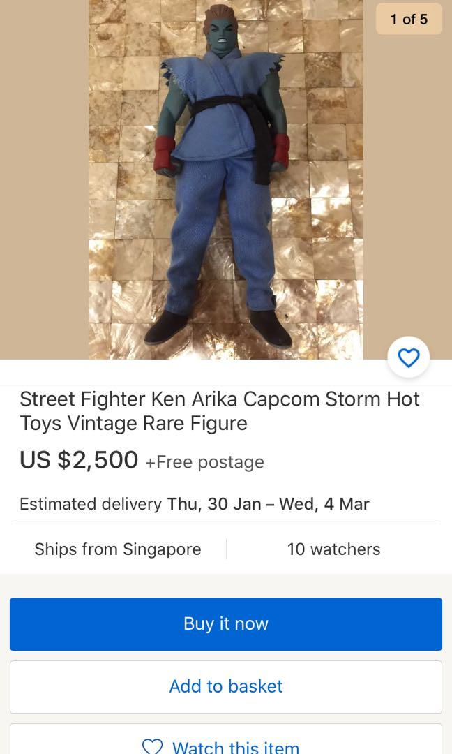 Street fighter capcom arika evil Ryu figure Rare!!!, Hobbies & Toys ...