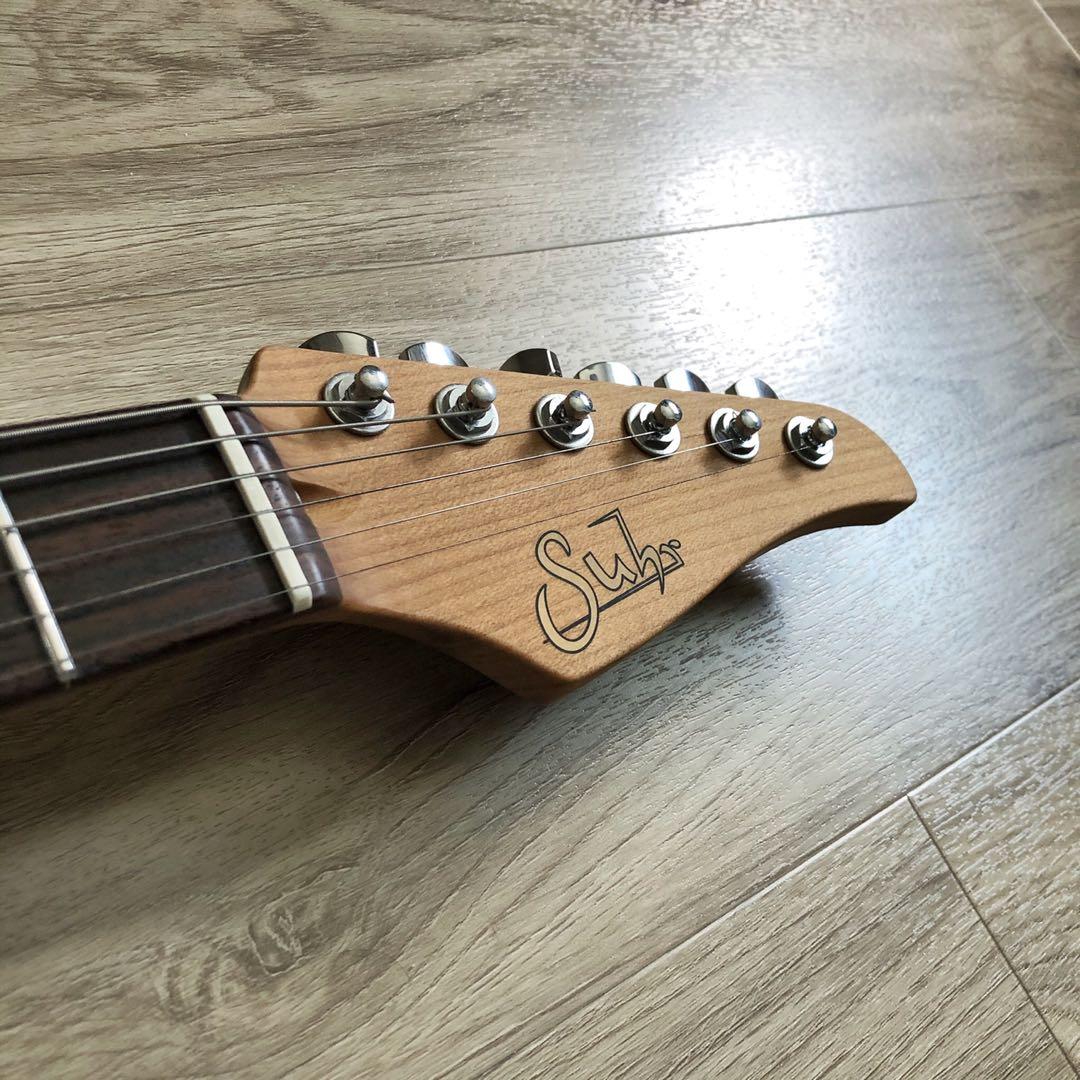Suhr Mateus Asato Signature Shell Pink, Hobbies & Toys, Music & Media ...