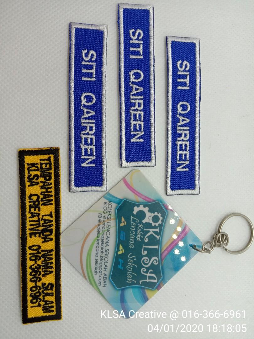 Tempahan Sulam Logo Custom Embroidery Uniform – Custom Embroidery