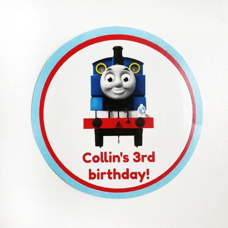 Thomas Train Birthday Stickers, Hobbies & Toys, Stationery & Craft ...