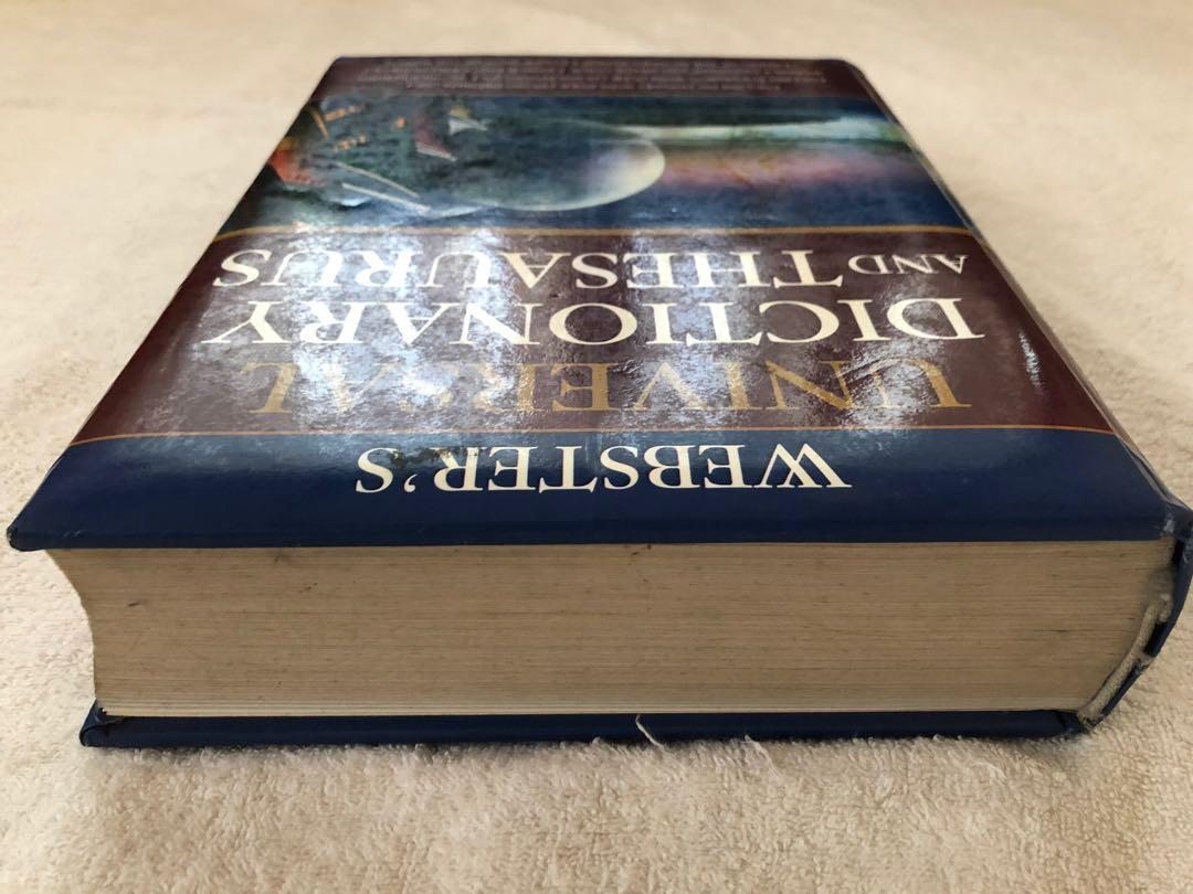 Webster’s Universal Dictionary & Thesaurus, Hobbies & Toys, Books ...