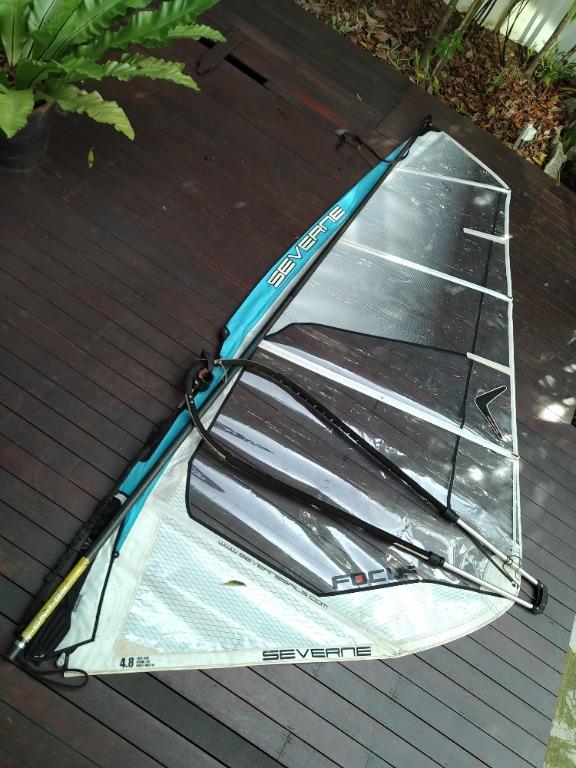 Windsurf Sail, Mast, Boom, Boom Extension, Sports Equipment, Sports ...