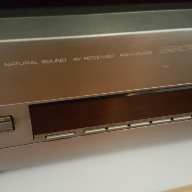Yamaha RX-V2092 Natural Sound AV Receiver, 音響器材, 可攜式音響設備 - Carousell