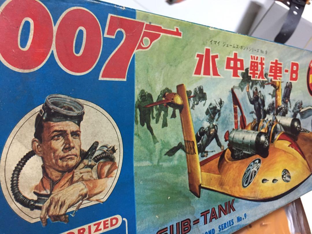 1965 James Bond Thunderball Sub Tank, Hobbies & Toys, Memorabilia & Collectibles, Vintage ...
