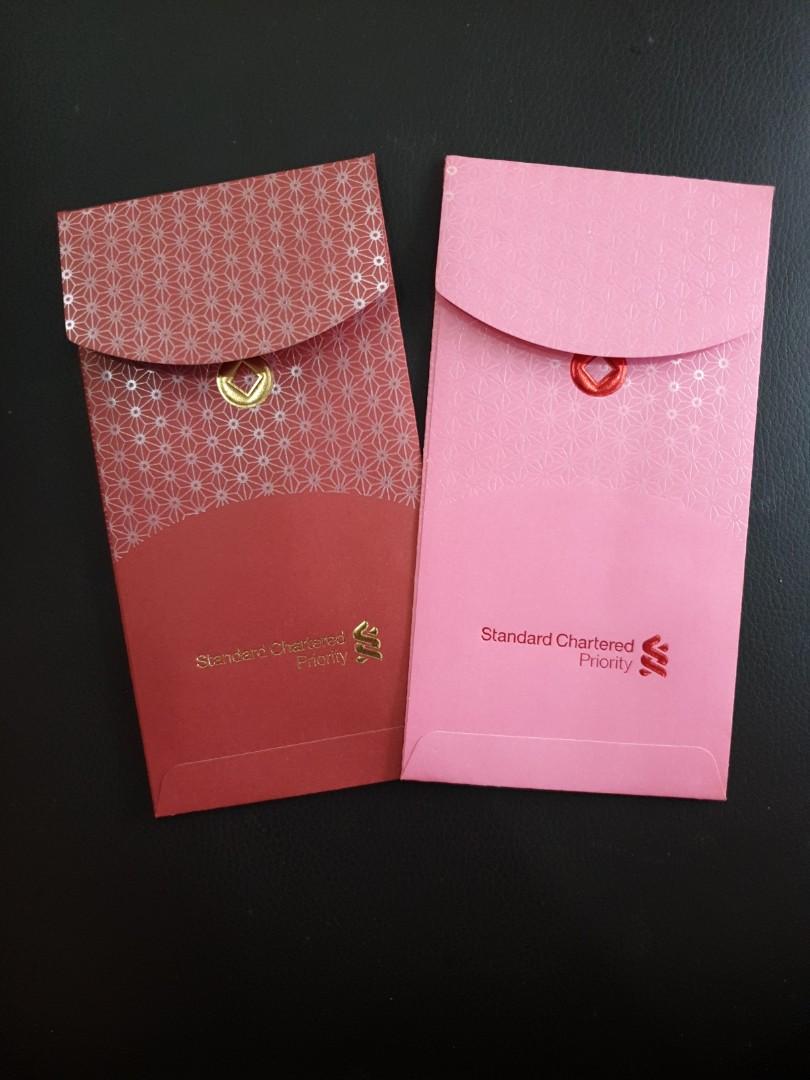 2020 Standard Chartered Red Packets (Ang Pao), Furniture & Home Living ...