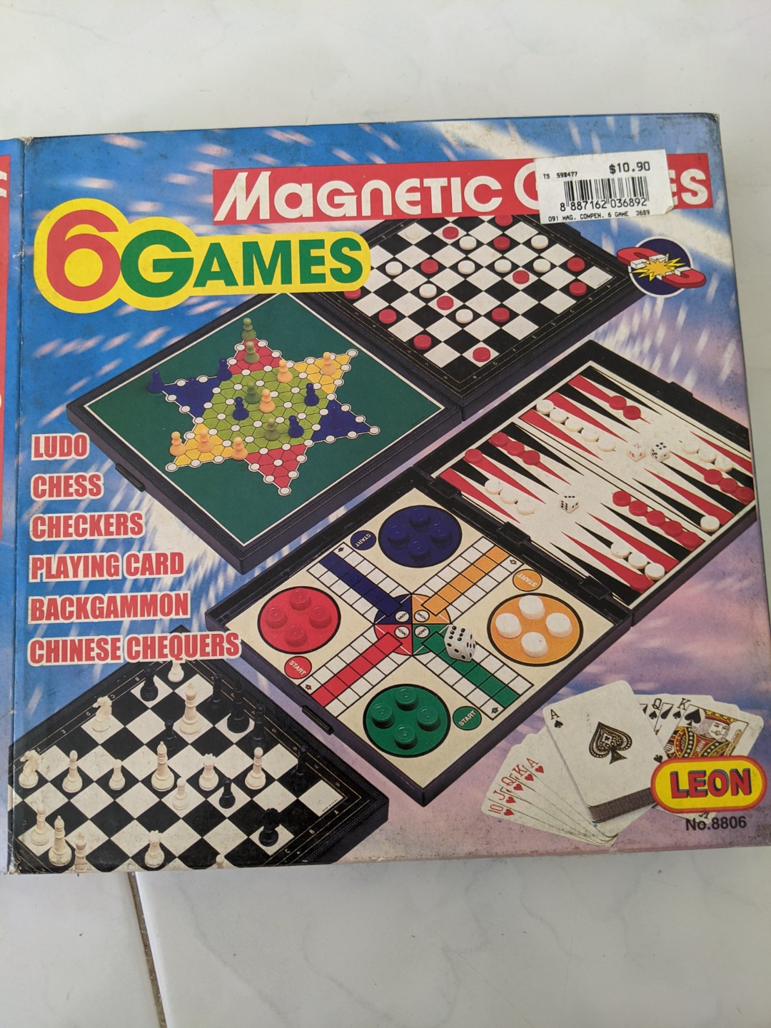 5 in 1 magnetic board game, Hobbies & Toys, Toys & Games on Carousell