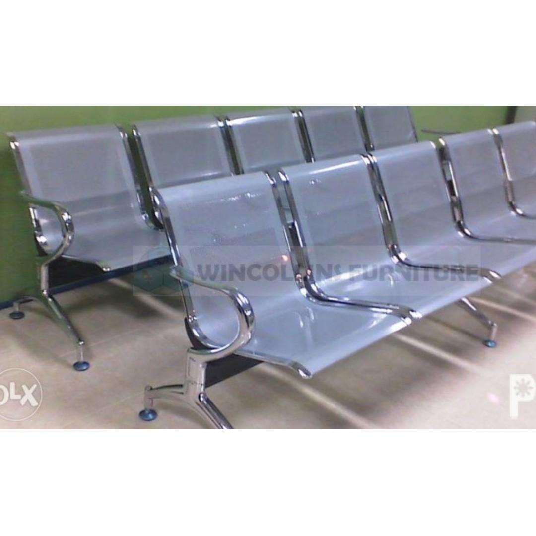 5 Seater Gang Chair - Office Partition, Furniture & Home Living ...