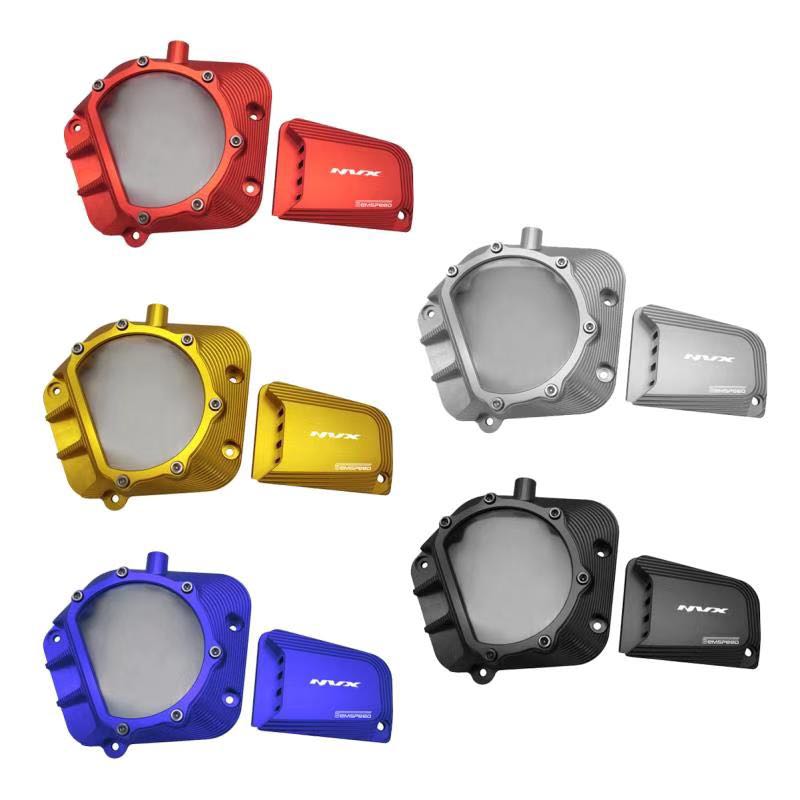 Aerox 155 Semspeed Transparent CVT Cover, Motorcycles, Motorcycle ...