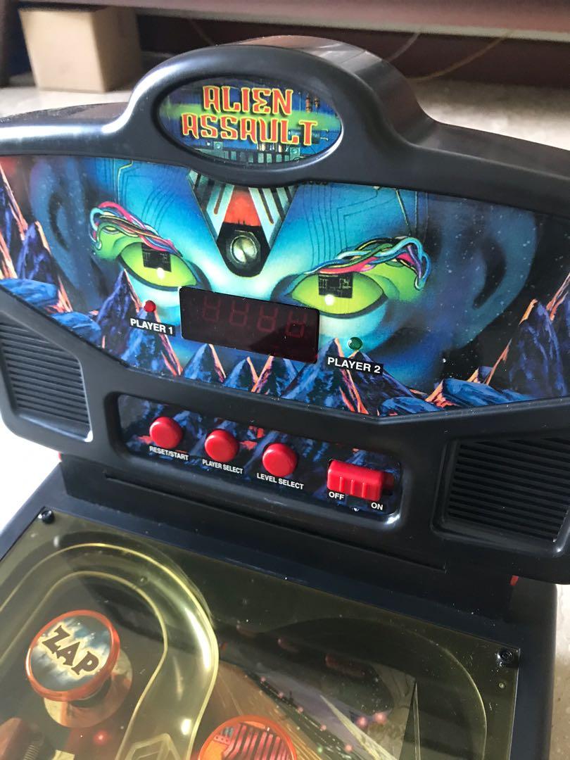 Alien Assault Pinball Machine, Video Gaming, Gaming Accessories ...