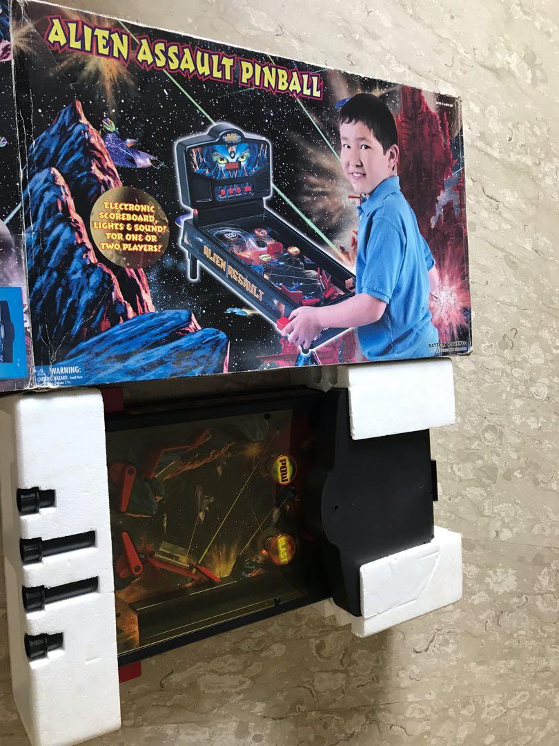 Alien Assault Pinball Machine, Video Gaming, Gaming Accessories ...