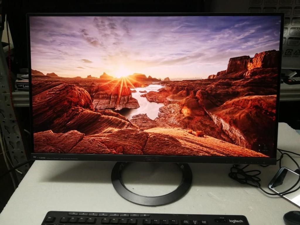 Asus 27吋 27inch MX27AQ 25601440 電腦顯示屏, 電腦＆科技, 電腦周邊及配件, 電子屏幕 - Carousell