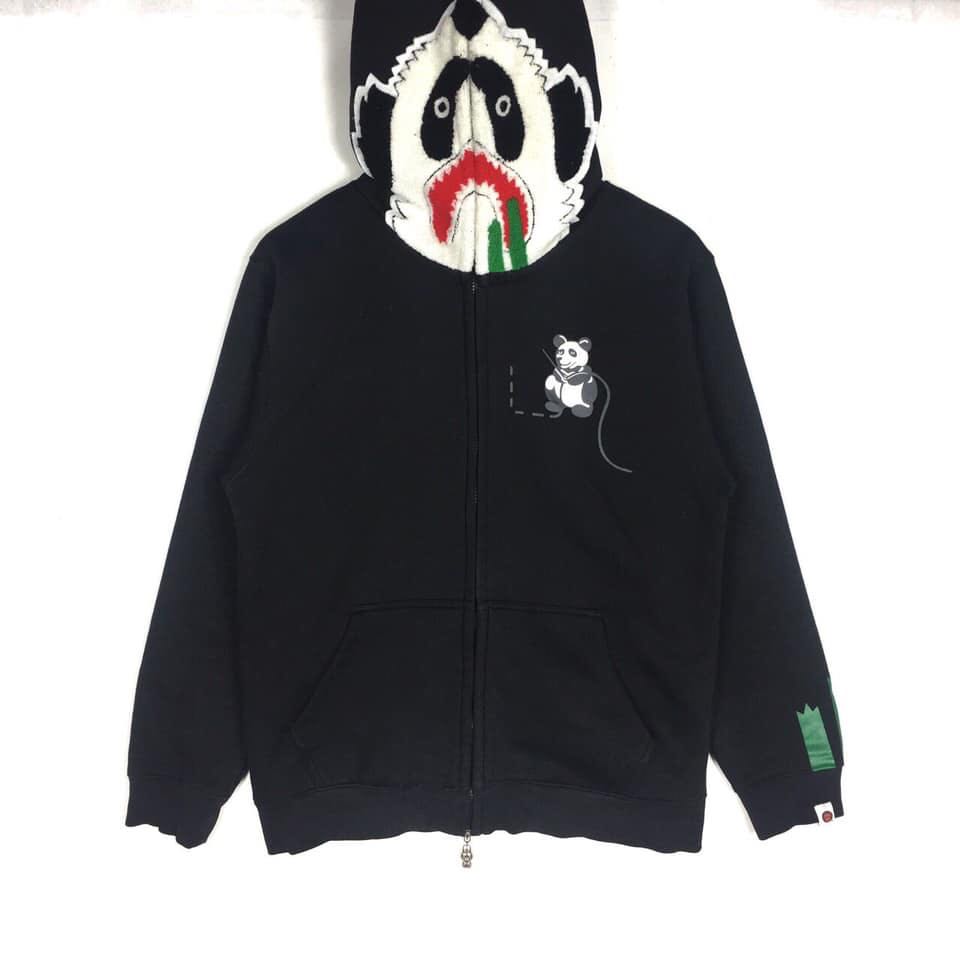 Bape Baby Milo Panda Hoodie zipper, Men's Fashion, Tops & Sets, Hoodies ...