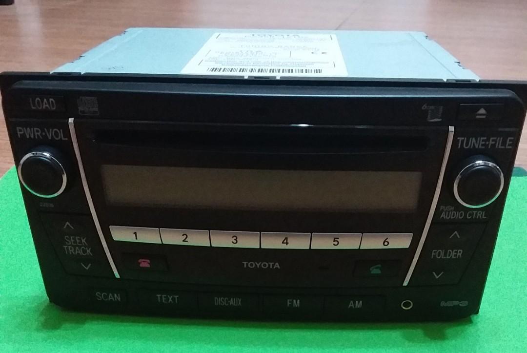 Car Stereo 2 DIN Head Unit for Toyota Hilux Fortuner FJ Cruiser Innova ...