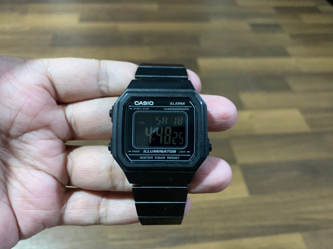 Casio Vintage Collection Digital Black Watch, Mobile Phones & Gadgets ...