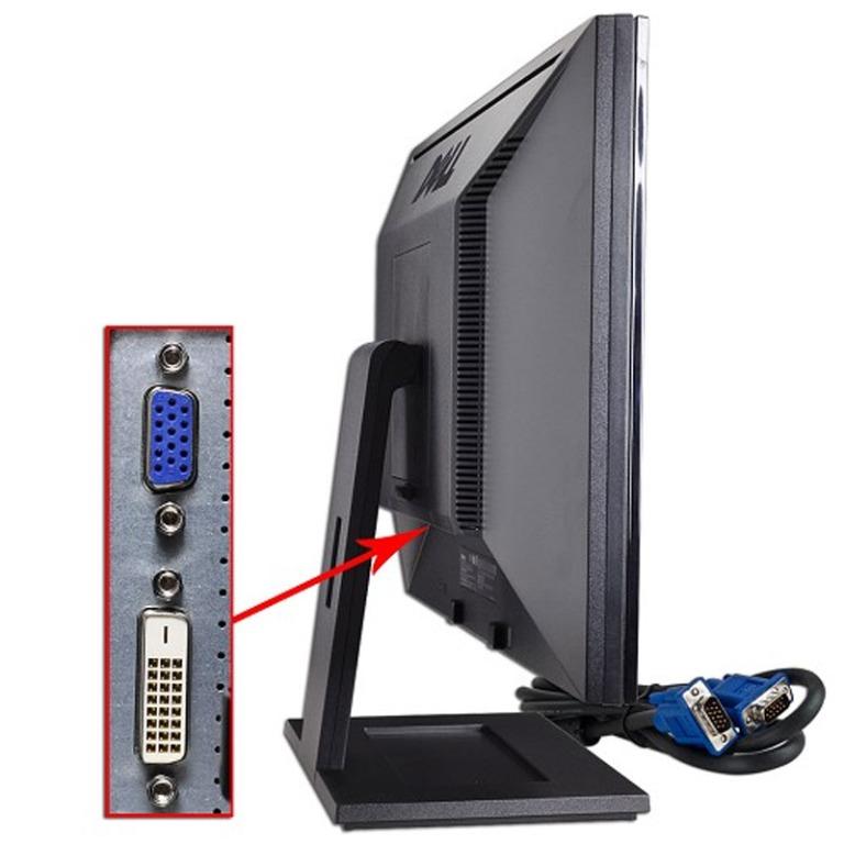 Dell E2211HB Black 22" WideScreen Screen 1920 x 1080 Resolution LCD ...