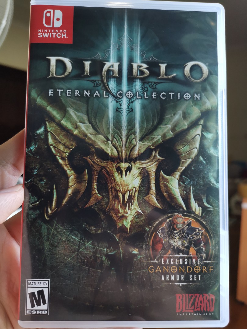 Diablo 3 eternal collection Nintendo switch, Video Gaming, Video Games ...